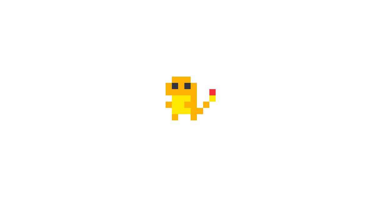 charmander - Pixel Icons